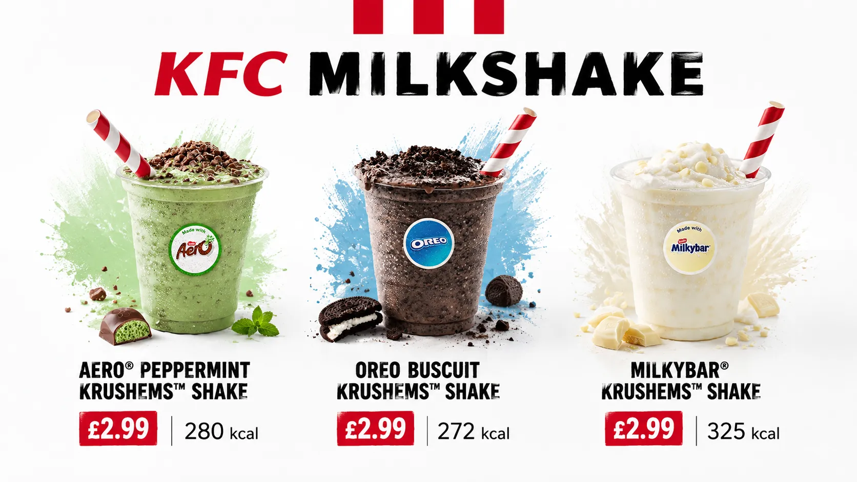 KFC Milkshake Menu Prices UK (2026) – Flavours & Calories Guide